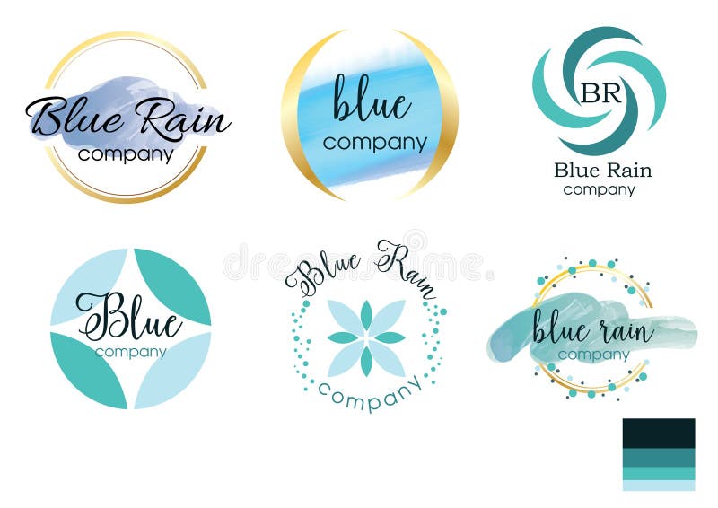 Circle Logo Template for Business and Personal Use Stock Vector ...