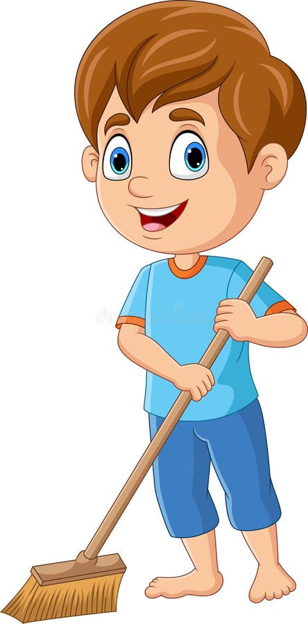 Boy Sweeping Stock Illustrations – 732 Boy Sweeping Stock Illustrations ...