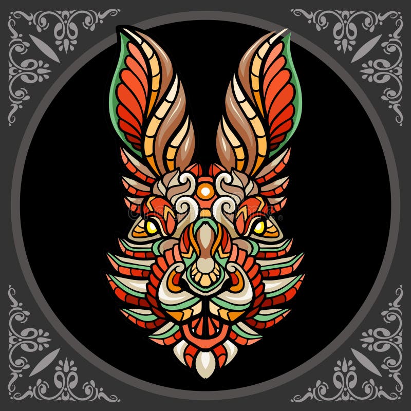 Head Zentangle Arts Stock Illustrations – 87 Head Zentangle Arts Stock ...