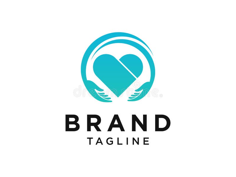 Person Inside Heart Blue Logo Stock Illustrations – 11 Person Inside ...