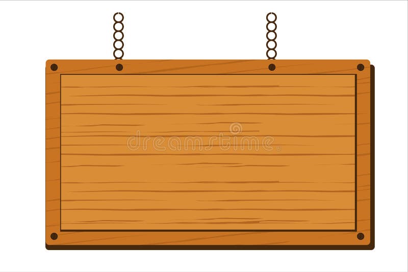 Hanging Wooden Board. Pieces of Wood for Boards. Wooden Stock ...