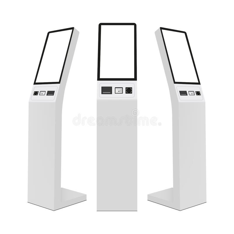 Touch Screen Food Ordering Self-Service Kiosk for Restaurant Stock ...