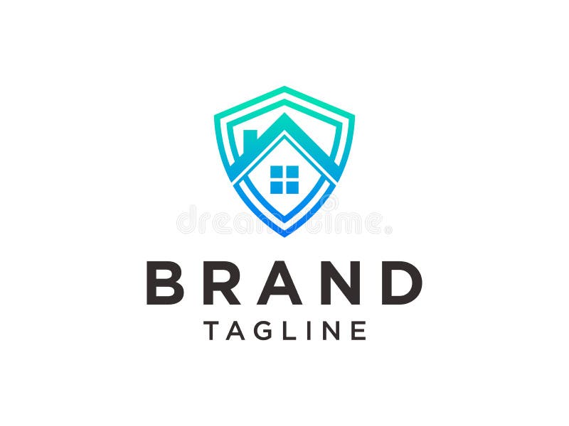 Home Protect Logo Design Template. Vector Shield and House Logotype ...