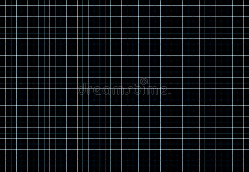 Black Grid Notebook Paper Texture, Clean Squared Blank Sheet Vector ...