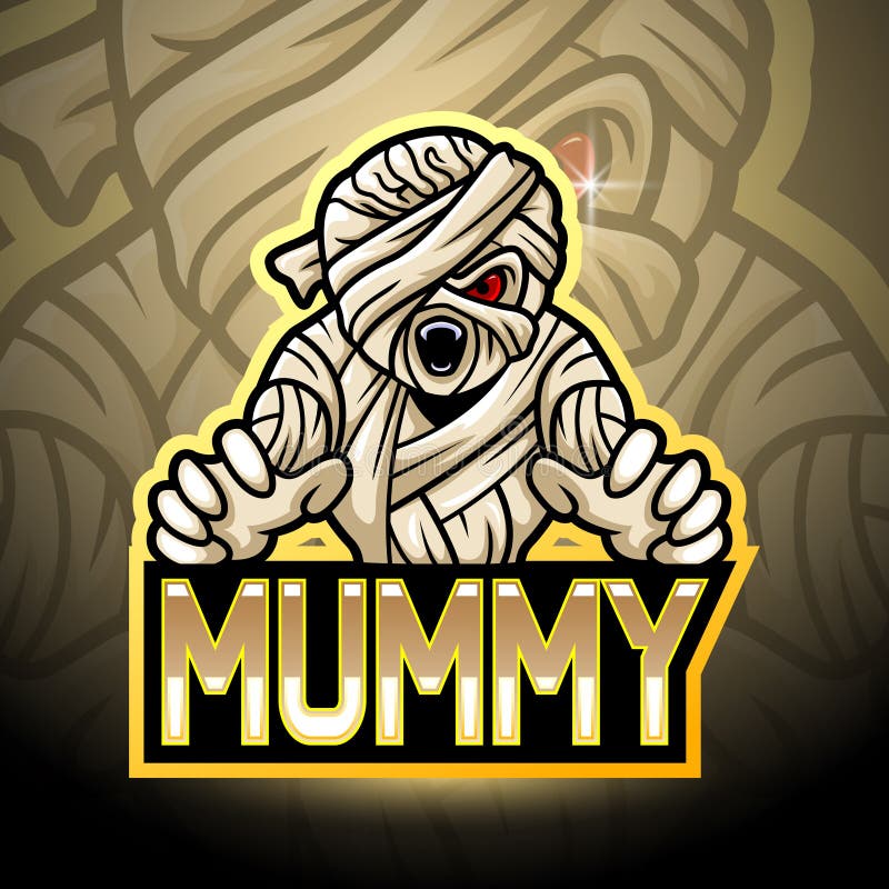 Mummy Mascot Logo Stock Illustrations – 229 Mummy Mascot Logo Stock ...