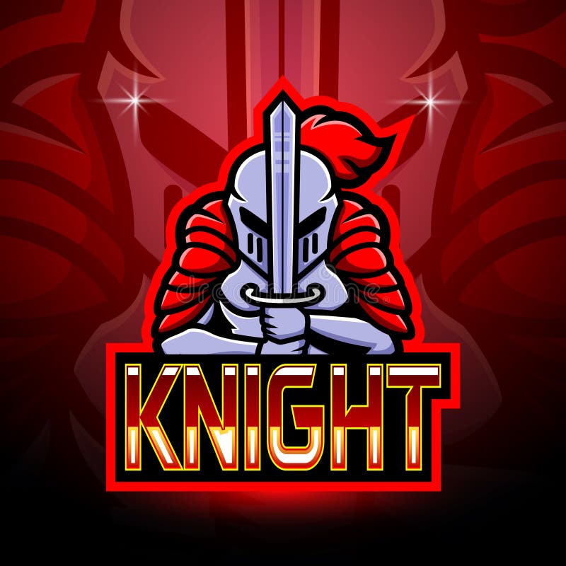 Knight Head Esport Logo Design Stock Illustrations – 1,115 Knight Head ...