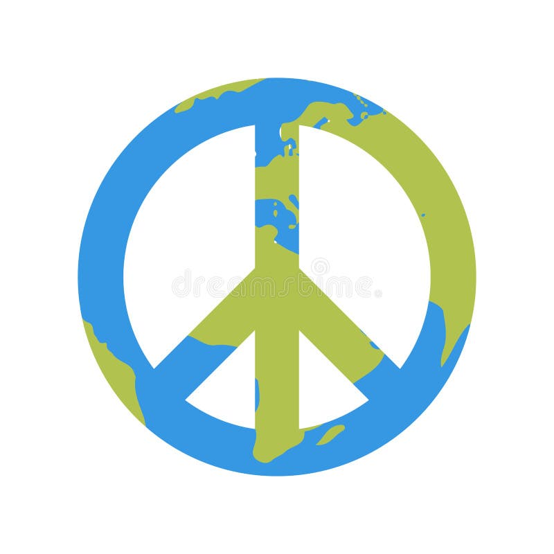 Peace Symbol. Peace Sign . Peace Icon. Stock Vector - Illustration of ...