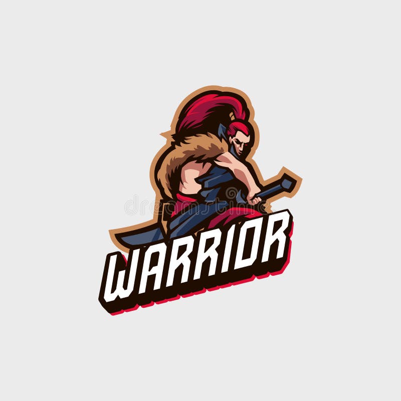Spartan / Trojan Mascot Logo. Esports Mascot Logo Stock Illustration ...