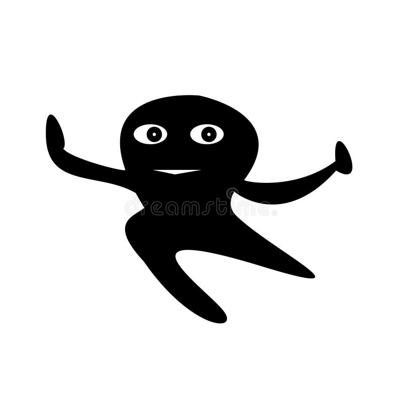 Octopus Character. Octopus Icon. Dancing Octopus Stock Vector ...