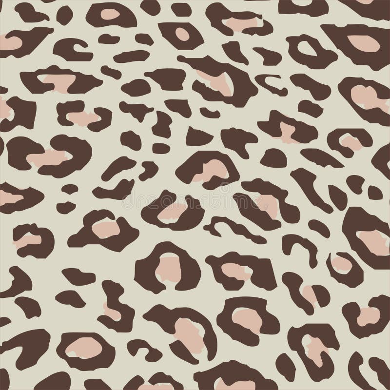 Leopard Print. Abstract Vector Seamless Pattern Stock Vector ...