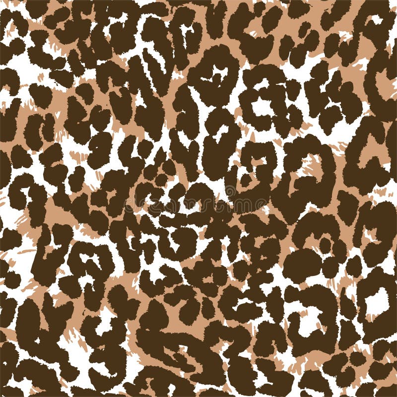 Leopard Print. Abstract Vector Seamless Pattern Stock Vector ...