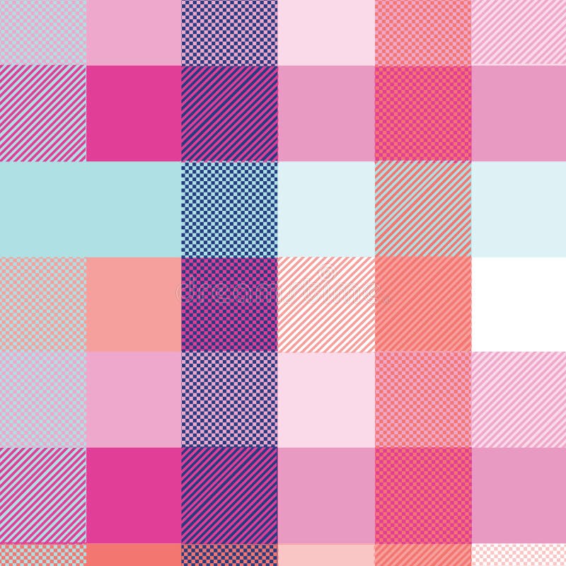 Kids Plaid Holiday Pattern Stock Illustrations – 789 Kids Plaid Holiday ...