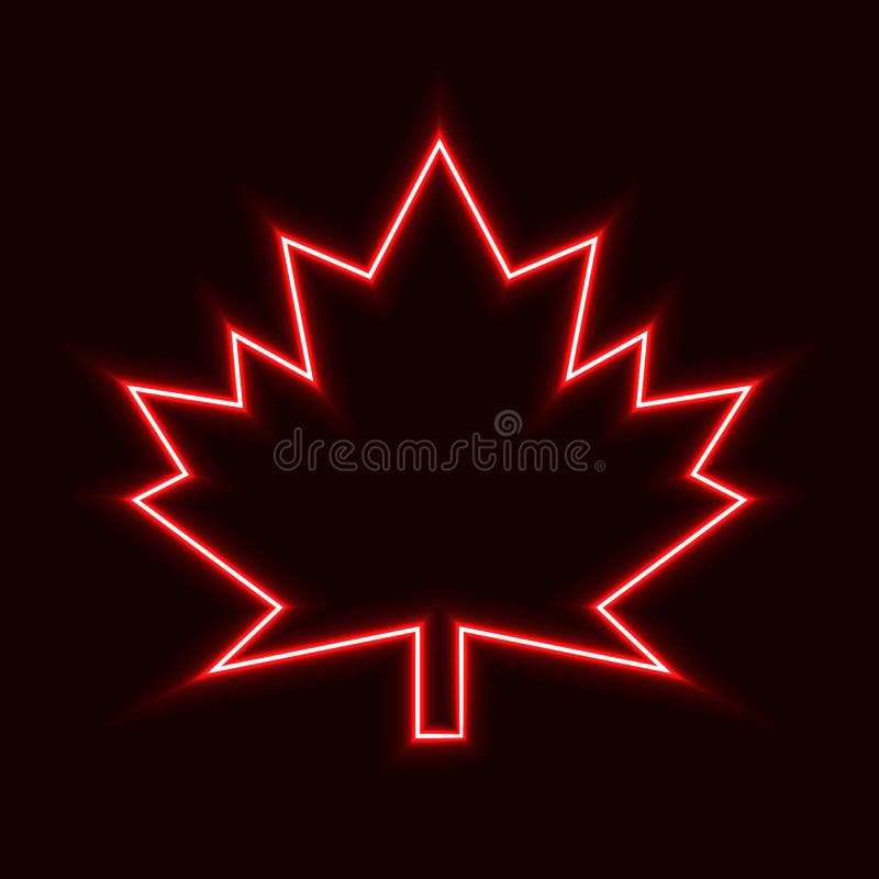 Marple Leaf Sign Icon Design Stock Vector - Illustration of nation ...