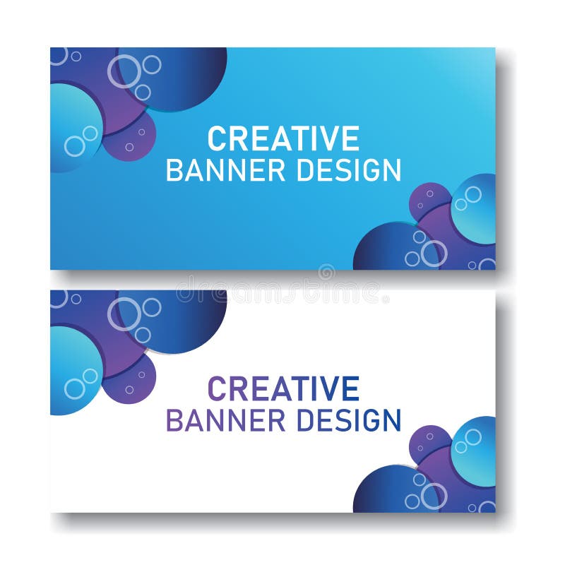 Creative and Unique Banner Design with Wave Background Looks Modern ...