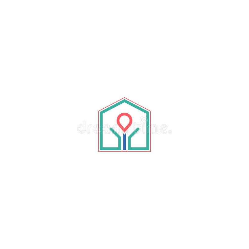 Group of People Gathering Logo Icon, Team in the House Logo Template ...
