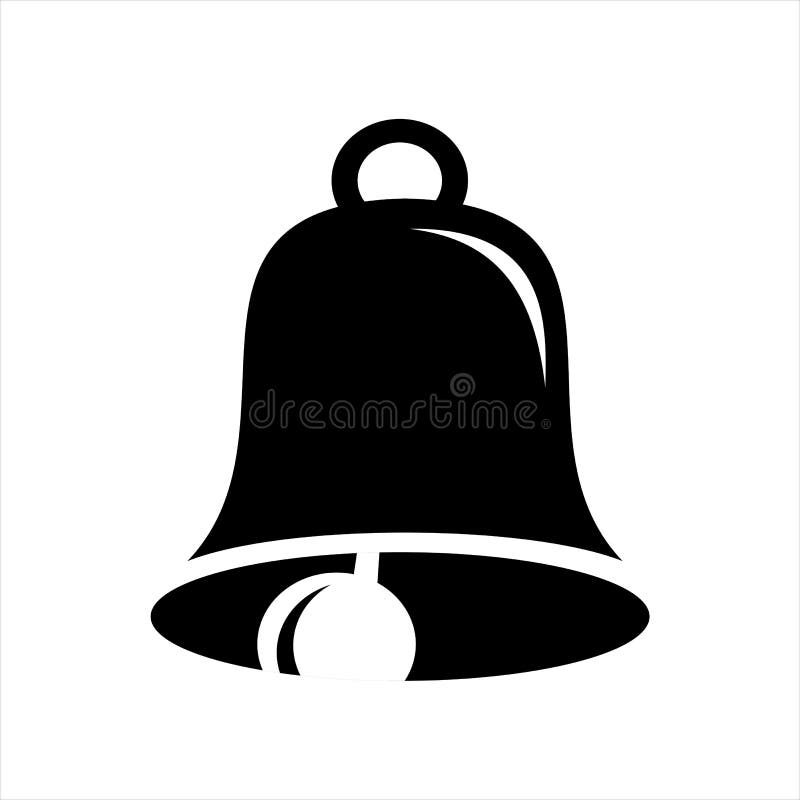 A Bell Design that Can Be Used As Inspiration in Making a Logo. Flat ...