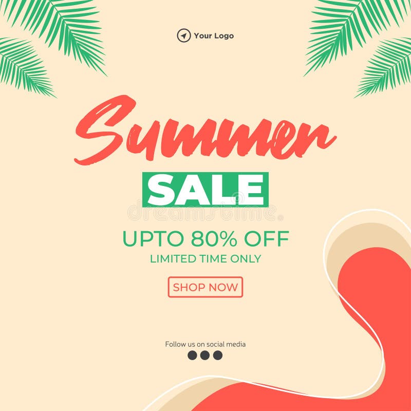 End Summertime Sale Banner Stock Illustrations – 132 End Summertime ...