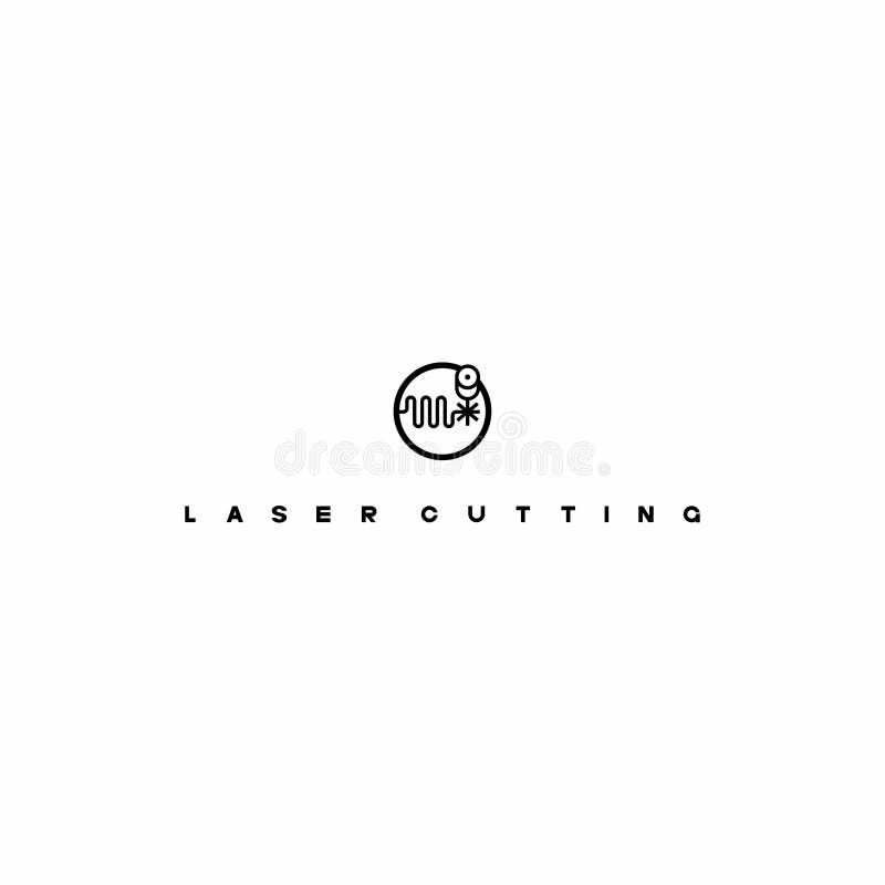 Illustration Consisting of an Image of a Laser Cutting Machine Stock ...