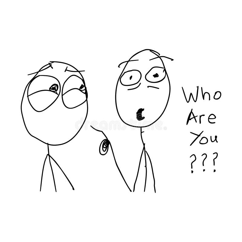 Conversation Sticker Design. Stickman Message Design Stock Vector ...