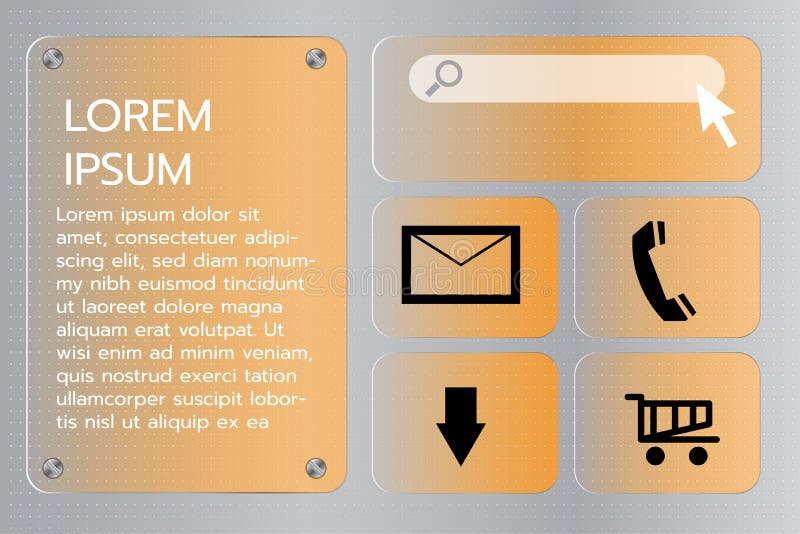 Transparent Graphic Web Design. Stock Vector - Illustration of customer ...