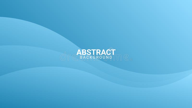 Curve Abstract Background in Blue Color Stock Vector - Illustration of ...