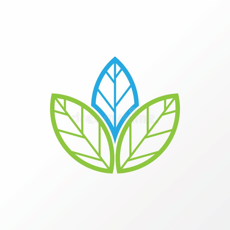 Unique but Simple Three or Triple Leaf or Leaves on Middle and Side ...