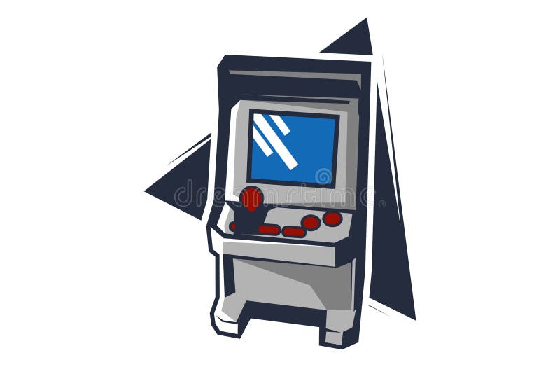 Arcade Machine, Slot Machine, Board Vector Illustration Stock Vector ...