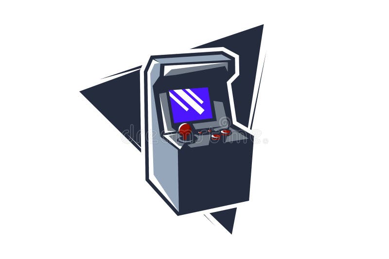 Arcade Machine, Slot Machine, Board Vector Illustration Stock Vector ...