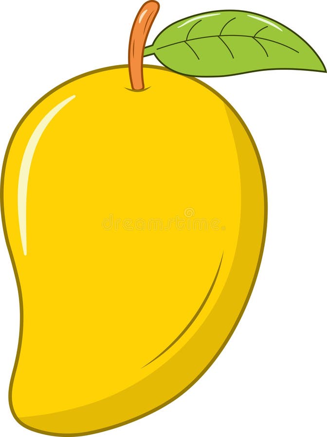 Mango Clip Art Vector Illustration Stock Vector Illustration Of