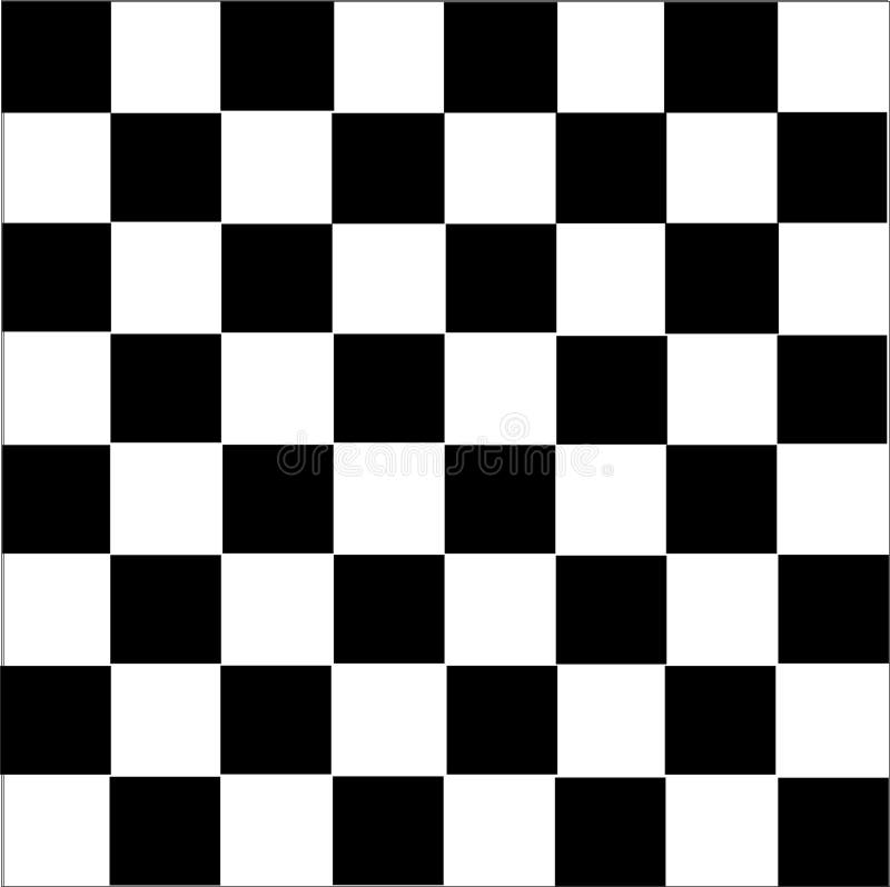 Square Black and White Checkered Pattern Stock Illustration ...
