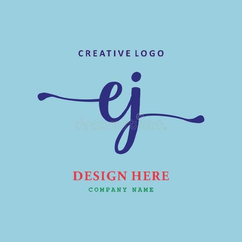 Ej Lettering Stock Illustrations – 560 Ej Lettering Stock Illustrations ...