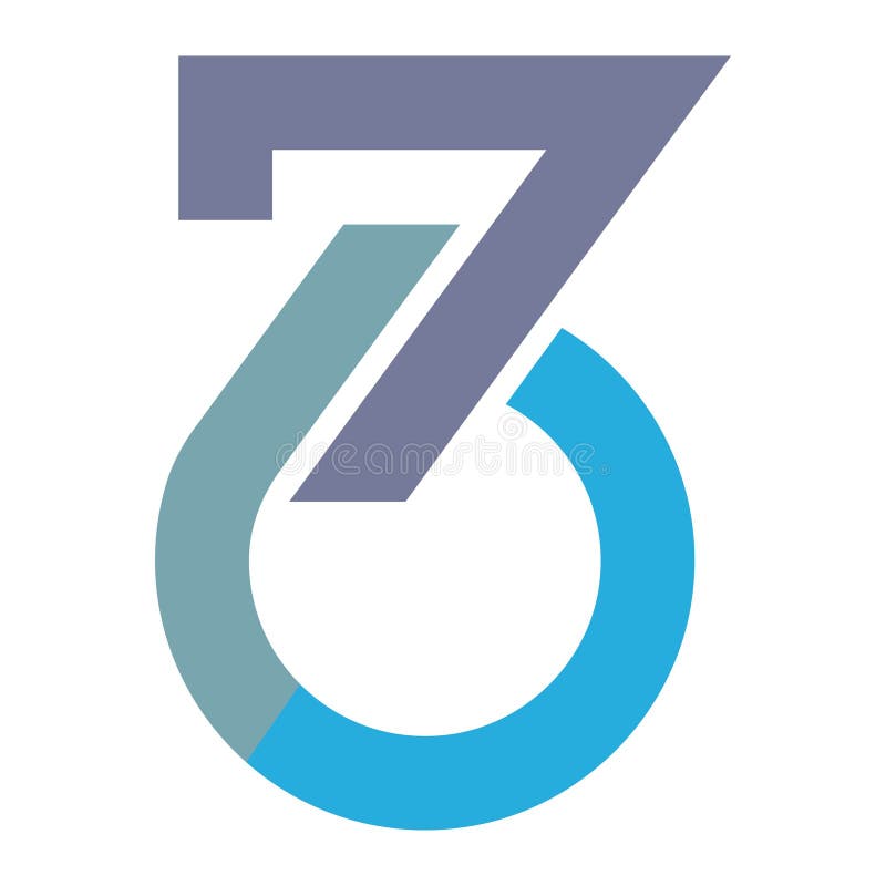 Number 76 logo vector stock vector. Illustration of abjad - 249720242