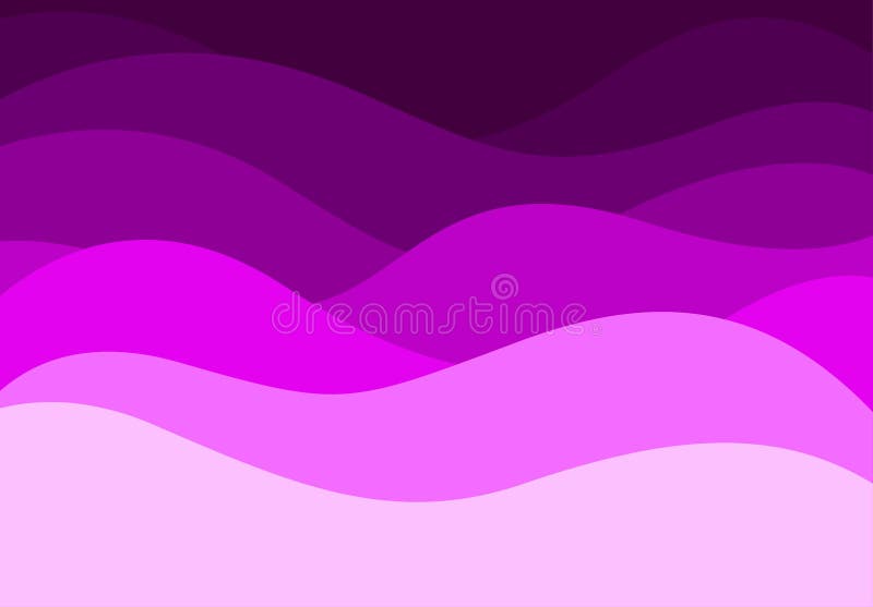 Shades of Violet Waves Background Vector Design Stock Vector ...