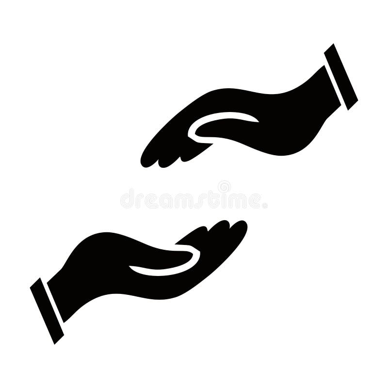 Simple Helping Hands Silhouette Stock Illustrations – 130 Simple ...