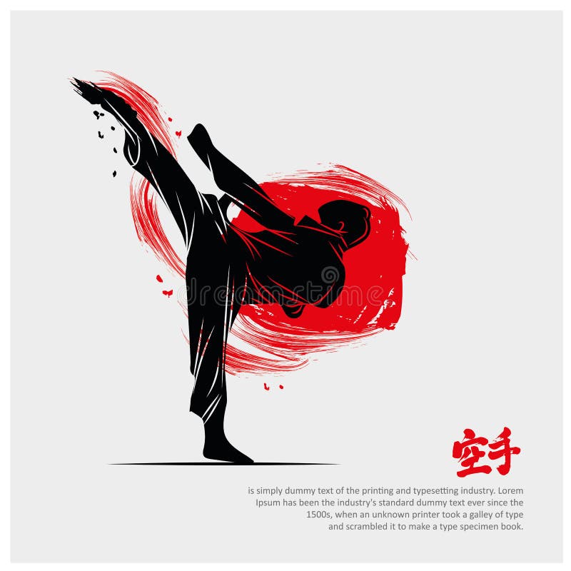 Karate Word Stock Illustrations – 280 Karate Word Stock Illustrations ...