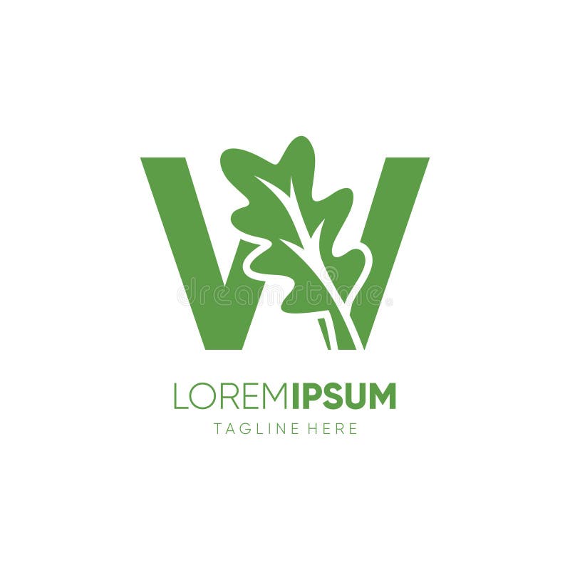 Letter W Tree Stock Illustrations – 570 Letter W Tree Stock ...