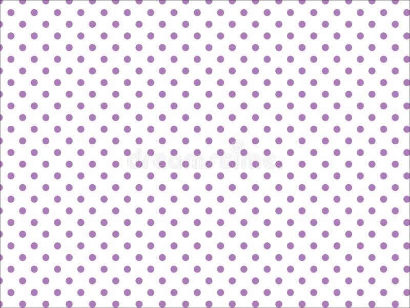 Beautiful Light Purple Polka Dot Pattern Design Stock Illustration ...