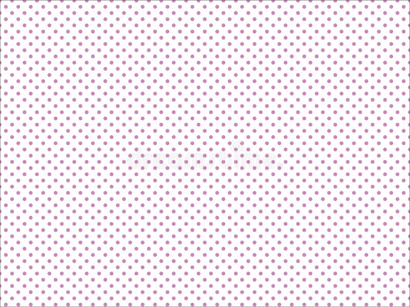 Beautiful Light Pink Polka Dot Pattern Design Stock Illustration ...
