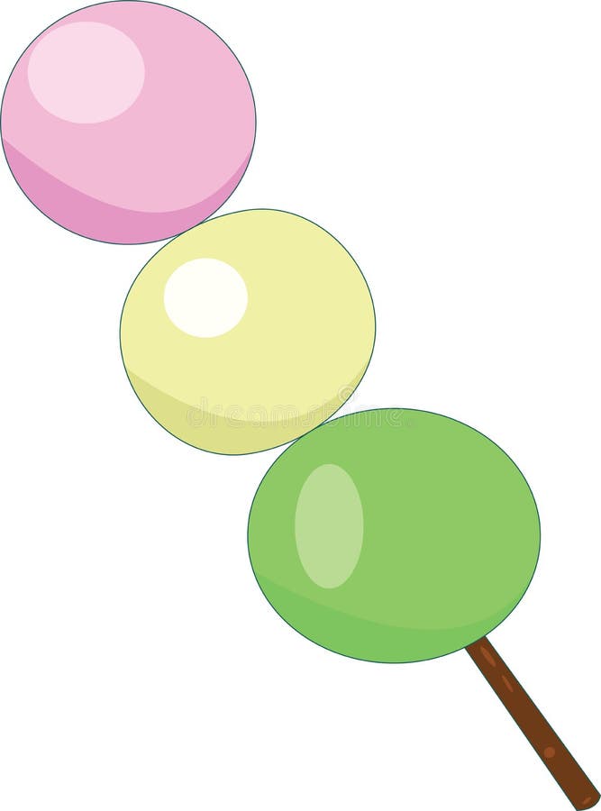 Dango stock photo. Illustration of japan, poster, print - 250882110