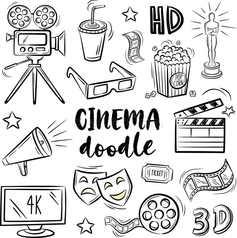 Theater Doodles Stock Illustrations – 279 Theater Doodles Stock ...