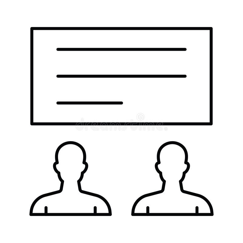 Class Quiz Vector Icon Which Can Easily Modify or Edit Stock Vector ...