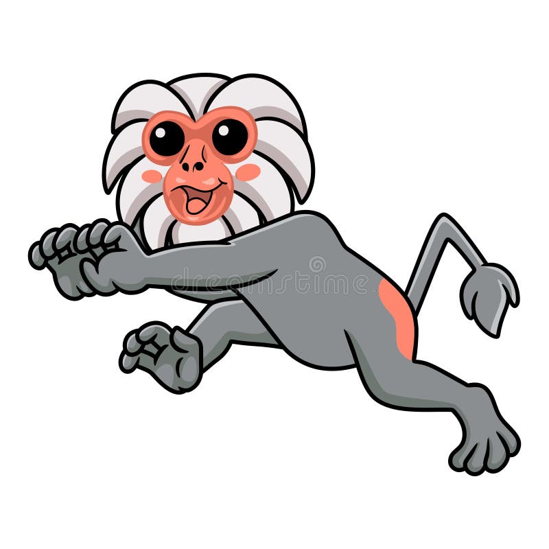 Monkey Running Cartoon Stock Illustrations – 397 Monkey Running Cartoon ...