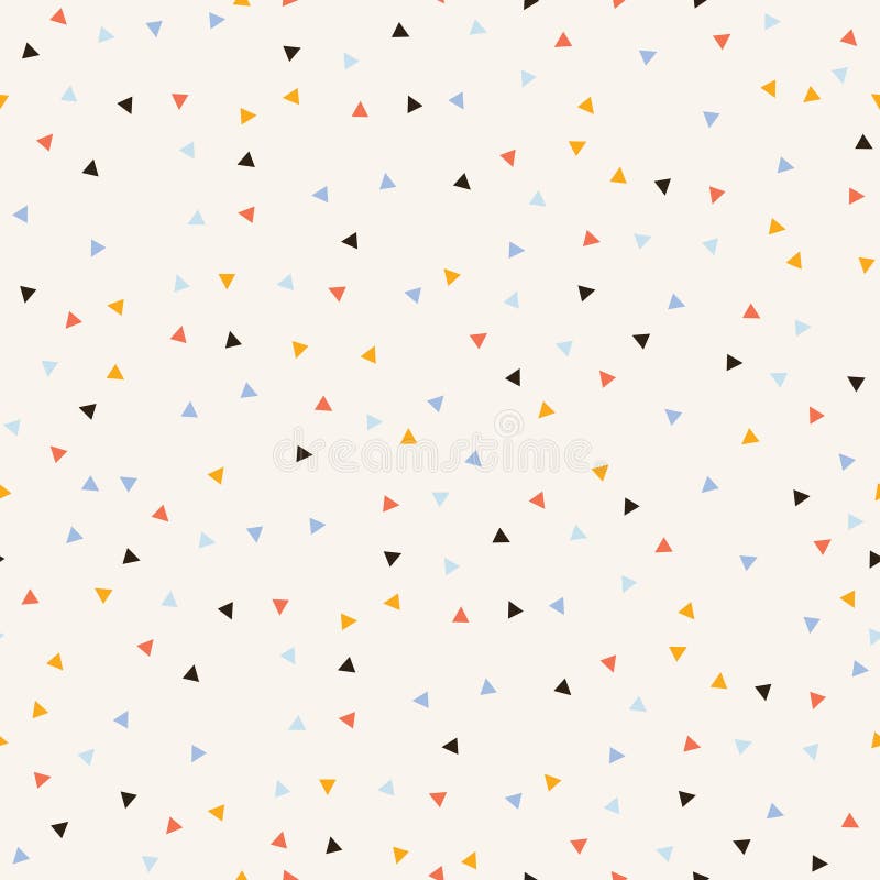 Seamless Abstract Pastel Triangle Background Flat Vector Illustration ...