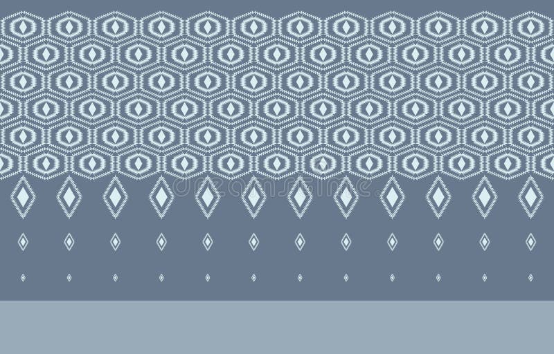 Thai Silk Line Art Fabric Pattern Design Stock Vector - Illustration of ...