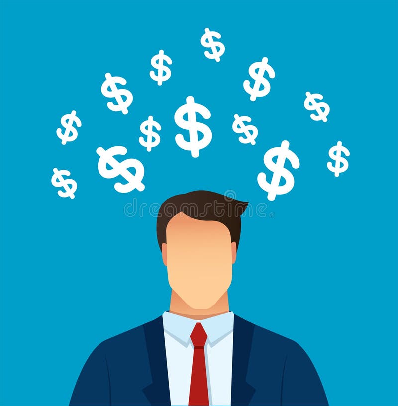 Rich Man Thinking Stock Illustrations – 904 Rich Man Thinking Stock ...