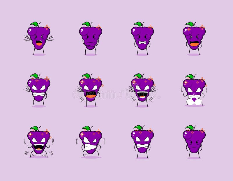 Angry Grape Stock Illustrations – 246 Angry Grape Stock Illustrations ...