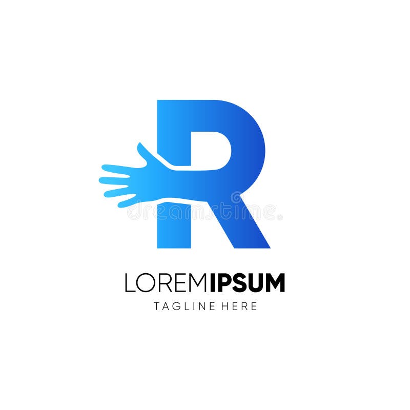 R Letter People Logo Template Vector Stock Illustrations – 237 R Letter ...