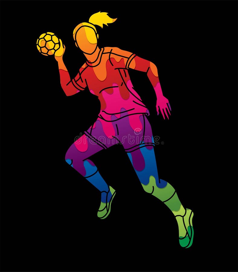 Handball Cartoon Stock Illustrations – 801 Handball Cartoon Stock ...
