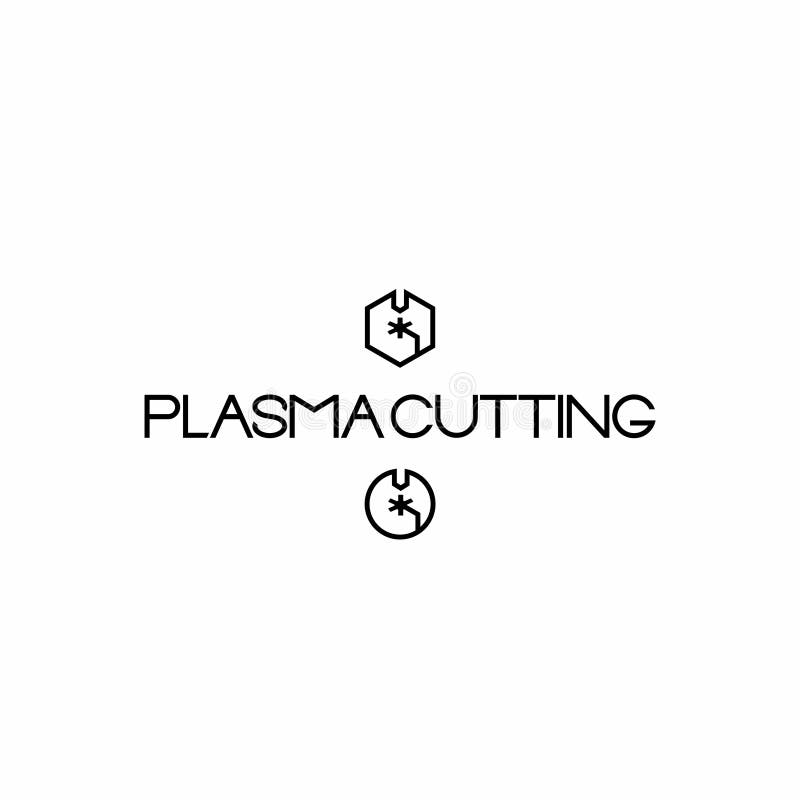 An Illustration Consisting of a Plasma Cutting Nozzle Stock Vector ...