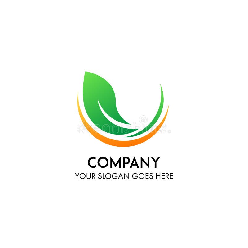 Nature Leaf Logo Template. Farm, Agriculture, Botany Stock Vector ...